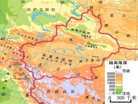 第三节 新疆维吾尔自治区的地理概况与区域开发