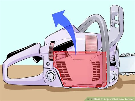 How To Adjust Chainsaw Tension Steps With Pictures WikiHow