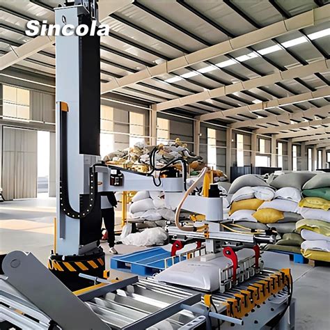 Column Type Palletizing Robot A New Chapter In Industrial Automation Bags Cartons Barrels