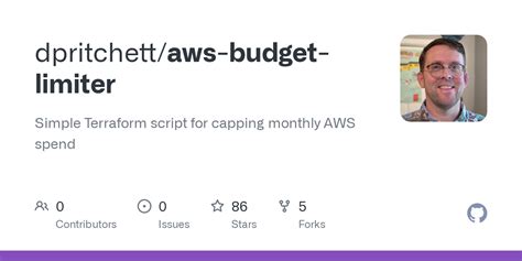 Github Dpritchettaws Budget Limiter Simple Terraform Script For Capping Monthly Aws Spend