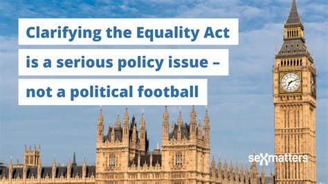The Next Government Must Clarify The Equality Act Sex Matters