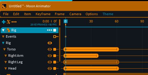 Moon Animator Shows Bars Instead Of Keyframes Art Design Support