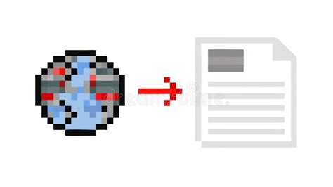 digital file conversion pixel to document transformation vector design generative ai stock