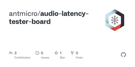 Github Antmicroaudio Latency Tester Board