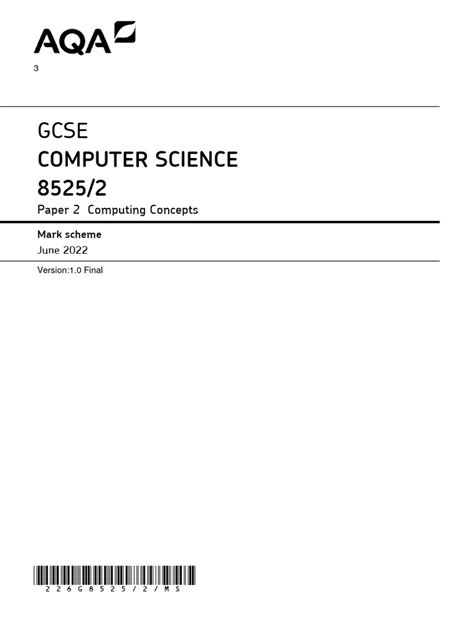 Paper 2 Computer Science Ms Pdf Computer Data Storage Password