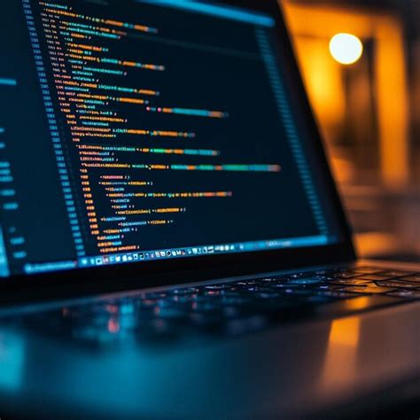 Клоуз ап редактора кода с видимым кодом Html и Css Премиум Ai