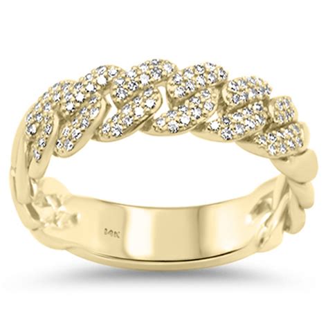 Sonara Jewelry Wholesale Mens Cuban Link Rings