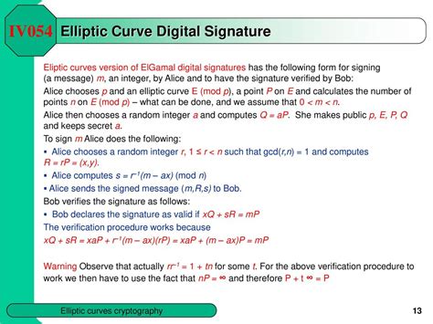 Chapter 8 Elliptic Curves Cryptography And Factorization Ppt Download