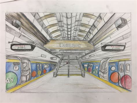 Linear Perspective Hhs Art Room Ms C