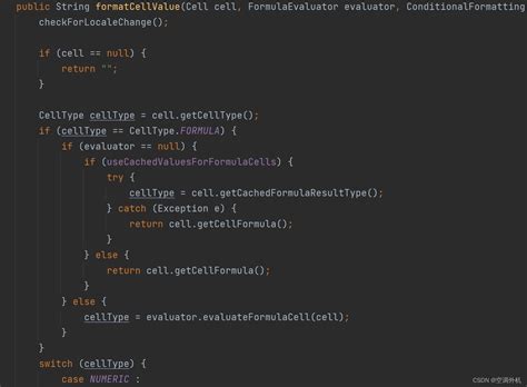 在java中获取excel的cell值的时候报错xssfcelltypemismatch Csdn博客