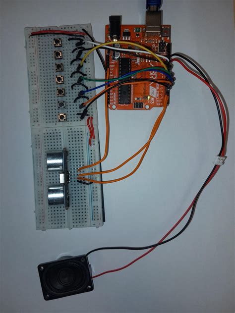 Distance Sensor Arduino Piano 6 Steps Instructables