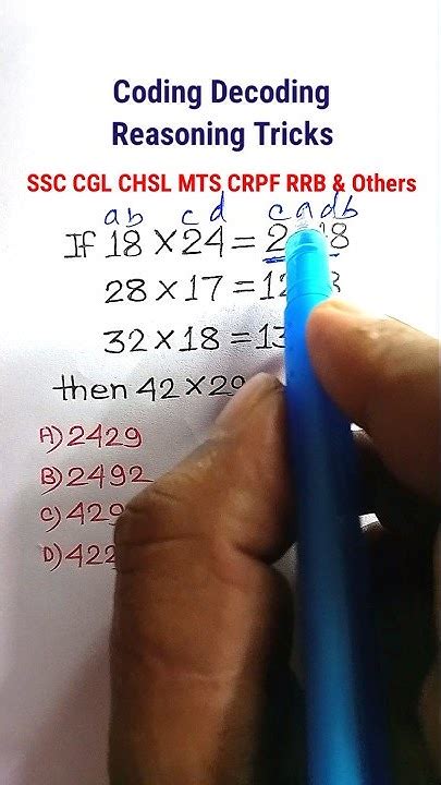 Coding Decoding Coding Decoding Reasoning Tricks Reasoning For Ssc