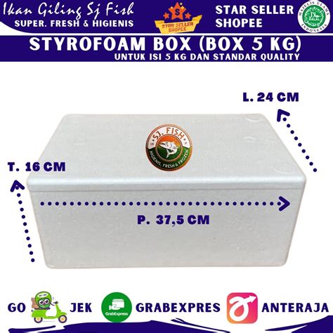 Jual Styrofoam Box Untuk Isi 5 Kg Shopee Indonesia