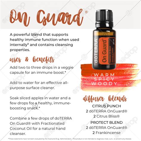 Onguard Uses Benefits And Diffuser Blends In 2022 Diffuser Blends On Guard Essential Oil