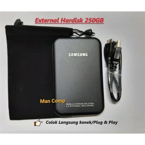 Jual Hardisk External 250gb Usb 3 0 Hdd Eksternal Shopee Indonesia