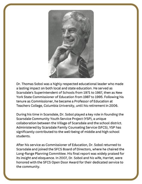 Christine Sciandra And Eleanor Landau Receive The Thomas Sobol Service Award