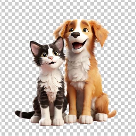 Un Dessin D Une Famille De Trois Chiens Debout Sur Des Os Surdimensionn S Avec Un C Ur Rouge En