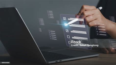 비즈니스 성과 모니터링 개념에 대한 검사 목록입니다 온라인 설문 조사 작성 디지털 양식 문서 템플릿 확인란 평가 온라인 시험