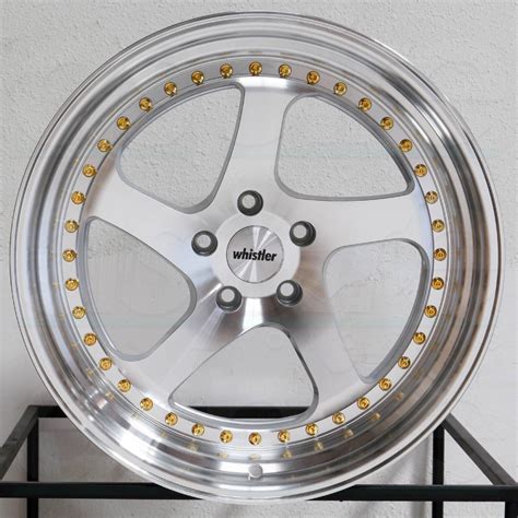 1本 Whistler Sk5 18インチ ホイール 5×1143 5穴 95j＋22 Usdm Jdm Hellaflush