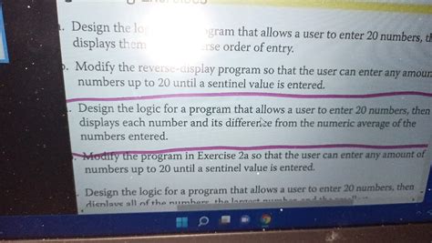 Answered Design The Logic For A Program That Bartleby