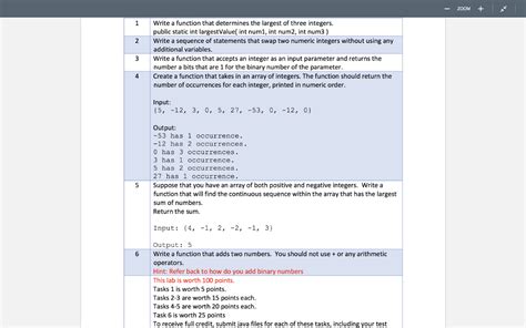 Solved Zoom 1 Write A Function That Determines The Largest