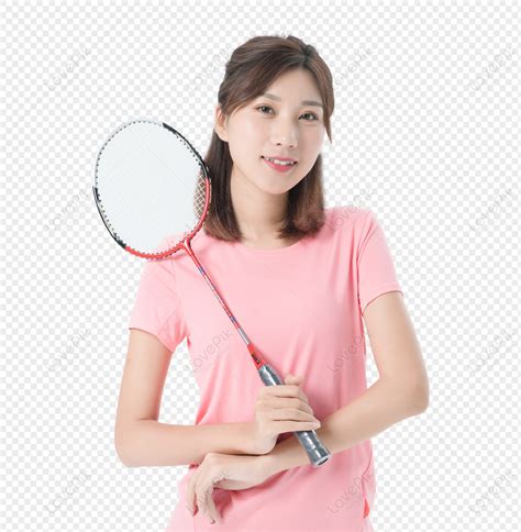 스포츠 여자 배드민턴 Png 일러스트 무료 다운로드 Lovepik