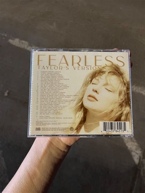 Taylor Swift Fearless Taylors Version Cd 4596850130