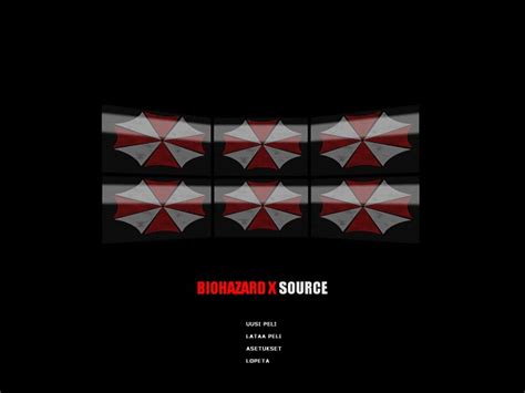 Main Menu Wip Image Biohazard X Source Mod For Half Life 2 Episode Two ModDB