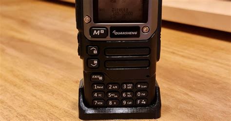 Stable Base Quansheng Radio UV K5 UV K6 V2 By O3blig Download Free STL Model Printables Com