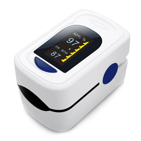 Digital Fingertip Pulse Oximeter Oled Display Bloo Vicedeal