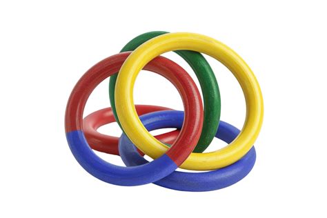 Colorful Interlocking Rings 49216832 Png