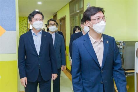 포토 채현일 영등포구청장 아동·청소년 복지시설 라운딩 아시아경제