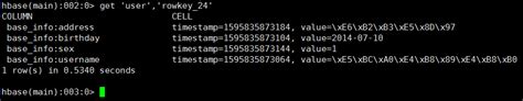 Hbase3 Shell操作which Gives You A Reference To The Table Named T1