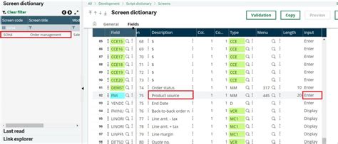 How To Display Field In Screensoh Through Entry Transaction In Sage