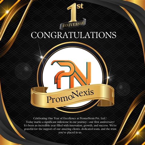 🎉 Celebrating One Year Of Excellence At Promonexis Pvt Suresh Kumar Yadav