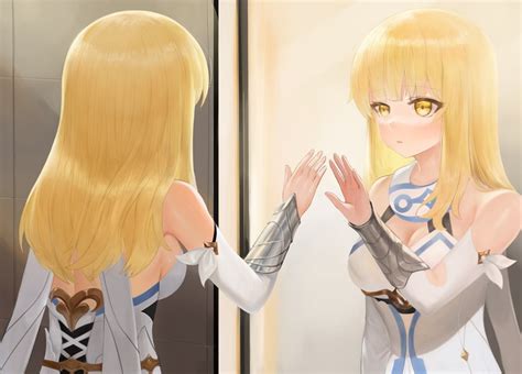 Lumine Genshin Impact Drawn By Dokomon Danbooru