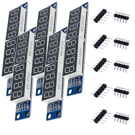 max7219 led module 8 bit 7 segment display led display for raspberry pi