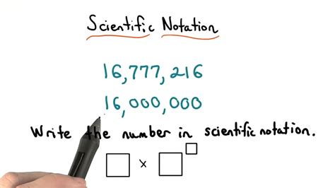 Cells In Scientific Notation Visualizing Algebra Youtube