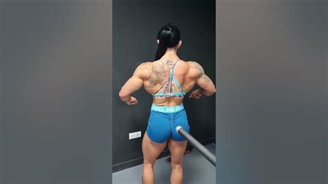 Blissful Body Vibes Muscle Girl Back Fbb Bodybuilder 🔥🔥🔥 Fbb