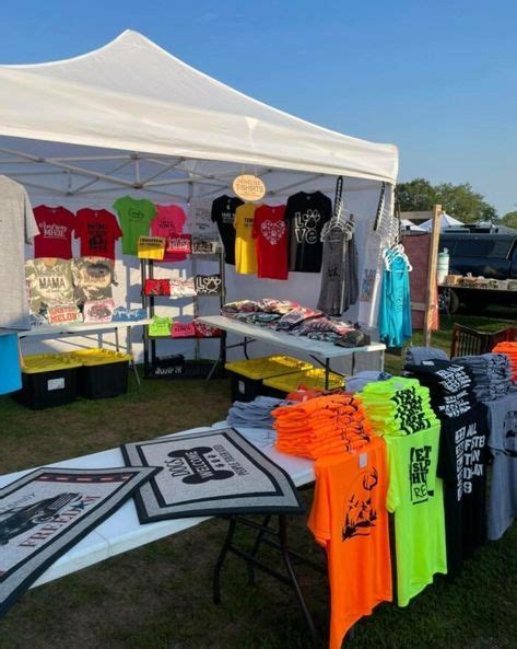 Tshirt Stall Display Ideas