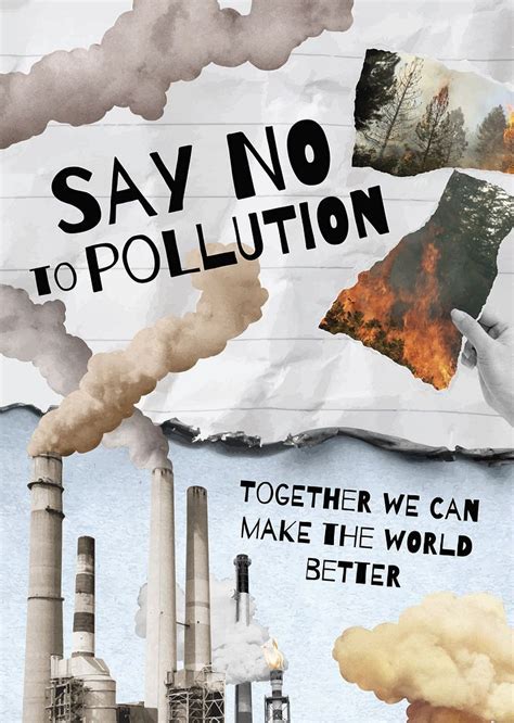 Stop Pollution Editable Poster Template Psd Premium Image By