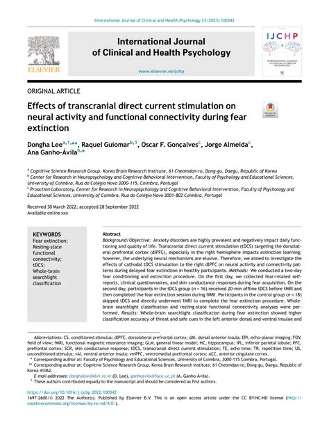 Pdf Effects Of Transcranial Direct Current Stimulation On Neural Activity And Functional