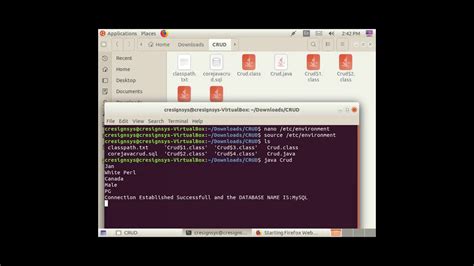 Java Database Connectivity With Mysql Itschool Ubuntu 1804 Youtube