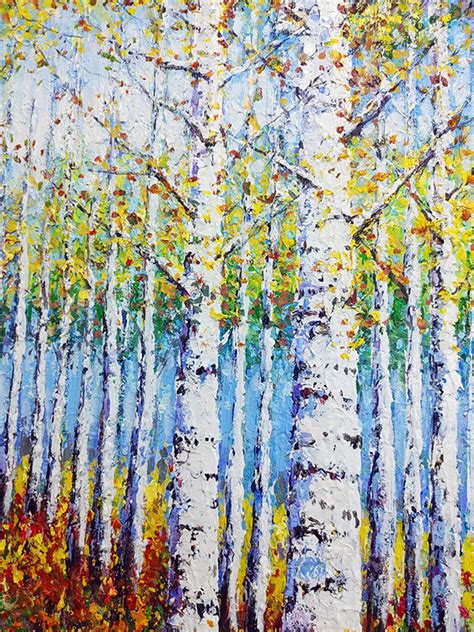 자작나무 숲 8438 큐알아트