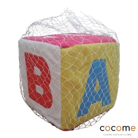 El Cubo De Letras De Peluche Que Los Niños Adorarán Cocome