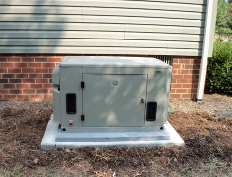 Ge 20 Kilowatt Air Cooled Residential Generator On Custom Platform By Nng Nng Automatic