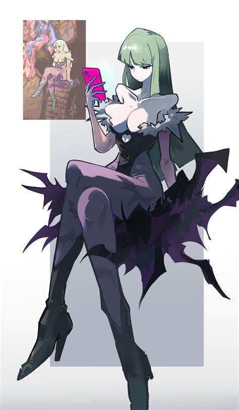 Morrigan Aensland Darkstalkers Drawn By Shakeeeeeeeee Danbooru
