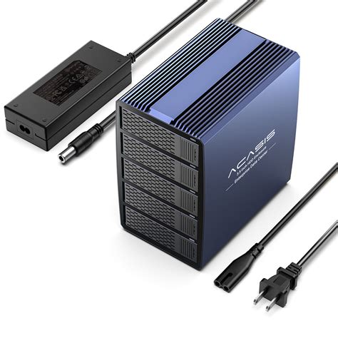 Acasis 5 Bay External Array 2535 Inch Usb To Sata Hdd Raid Case