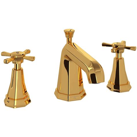 Deco 12 Gpm Widespread Bathroom Faucet With Pop Up Drain Assembly