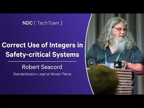 Free Video Correct Use Of Integers In Safety Critical Systems From Ndc Conferences Class Central